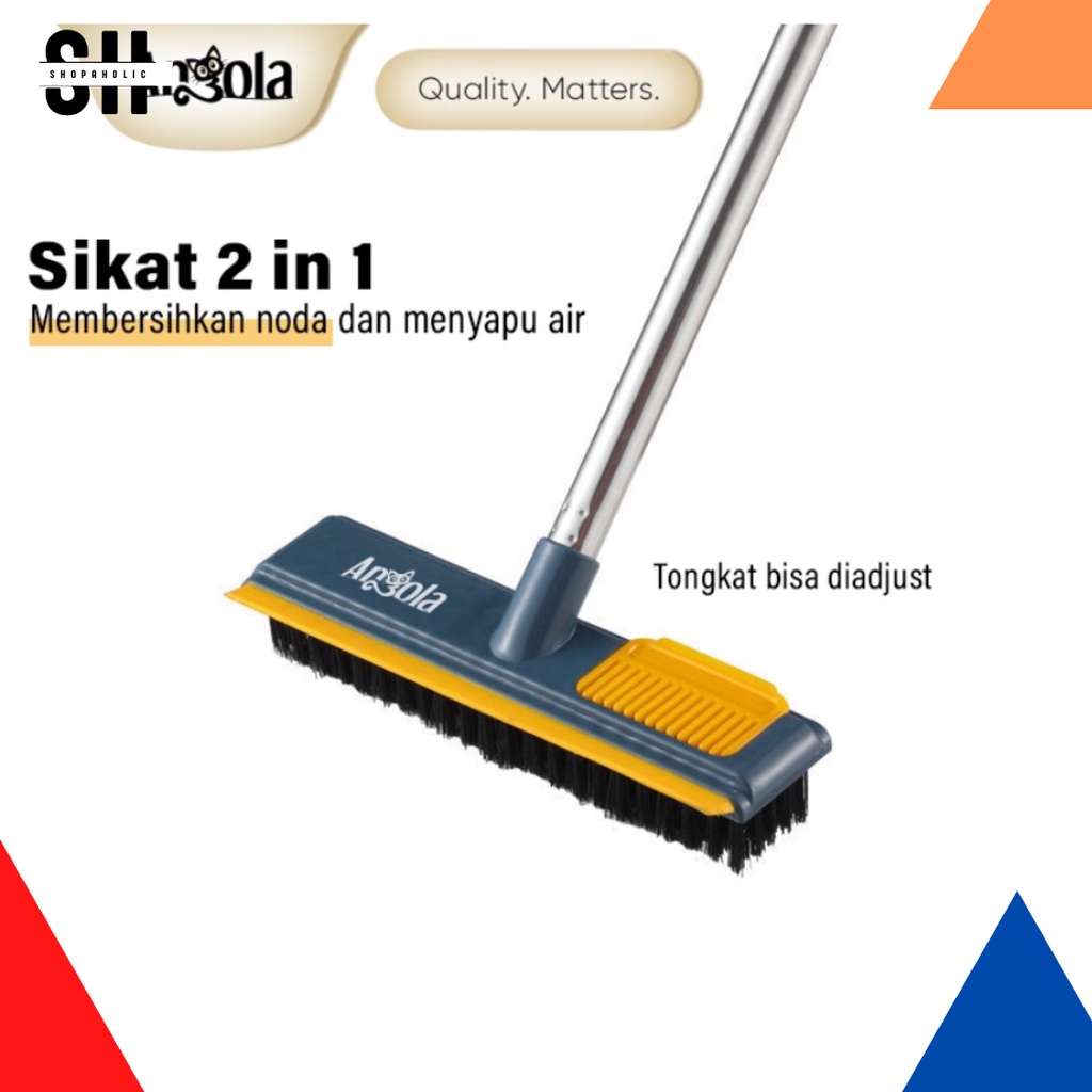 Jual Sikat Dorong Lantai D46 Alat Sikat Toilet Sikat Gagang Kamar Mandi ...