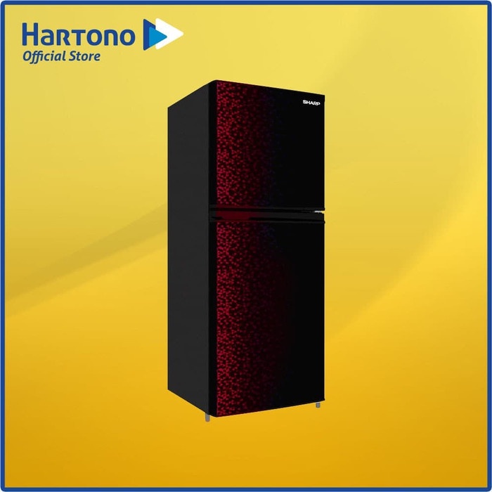 Jual Sharp Kulkas 2 Pintu Kecil Refrigerator SJ316MGGR | Shopee Indonesia