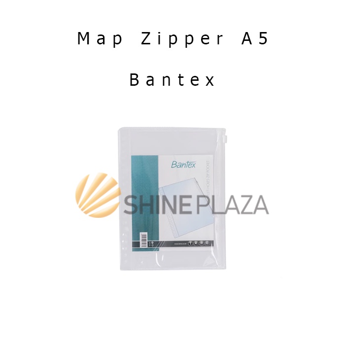 Jual Bantex Zipper Pocket Multi Holes Map Zipper A5 8072-08 | Shopee ...