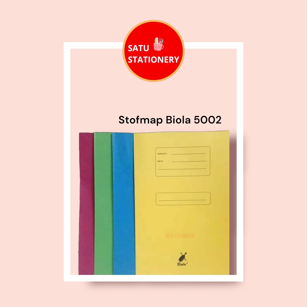 Jual Stofmap Biola / Map Buffalo 5002 : 4 warna (10 lembar) | Shopee ...