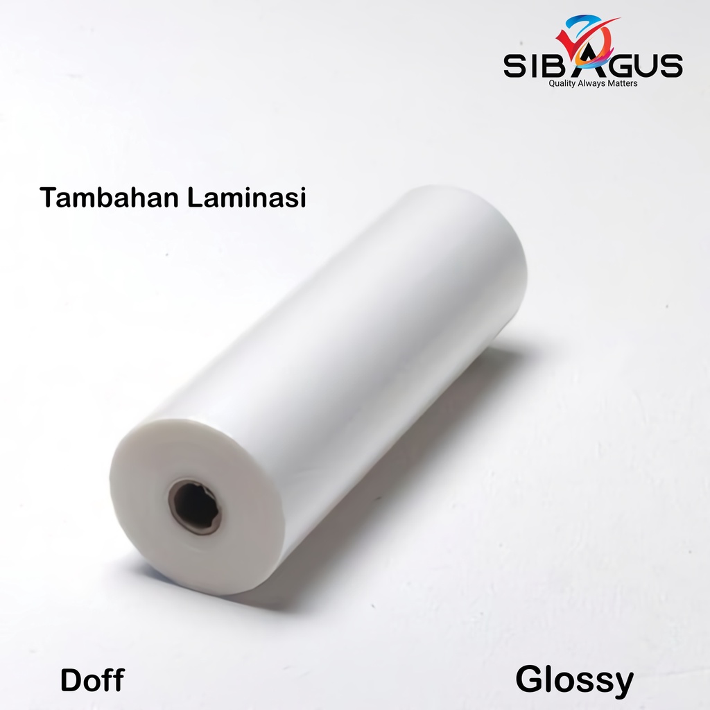 Jual Tambahan Laminating | Plastik Pelapis | Laminating Doff dan Glossy ...