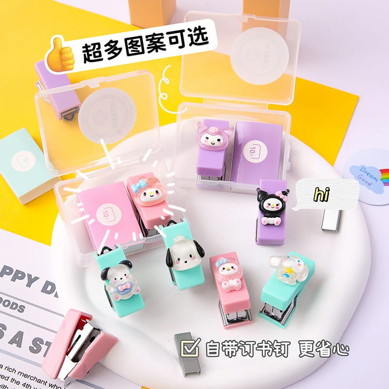 Jual Stapler Lucu Sanrio / Staples Cute Set / Staples Mini / Stapler ...