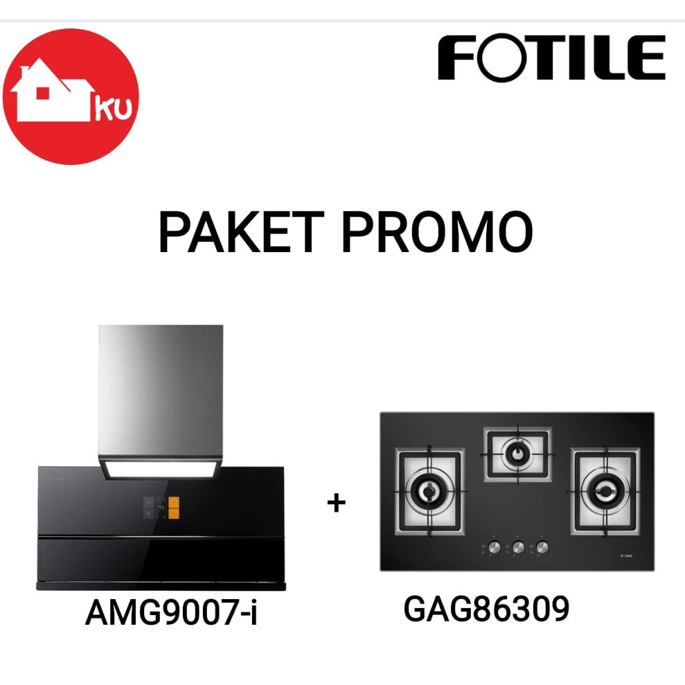 Jual PAKET PROMO FOTILE COOKER HOOD DAN KOMPOR TANAM AMG9007-i ...