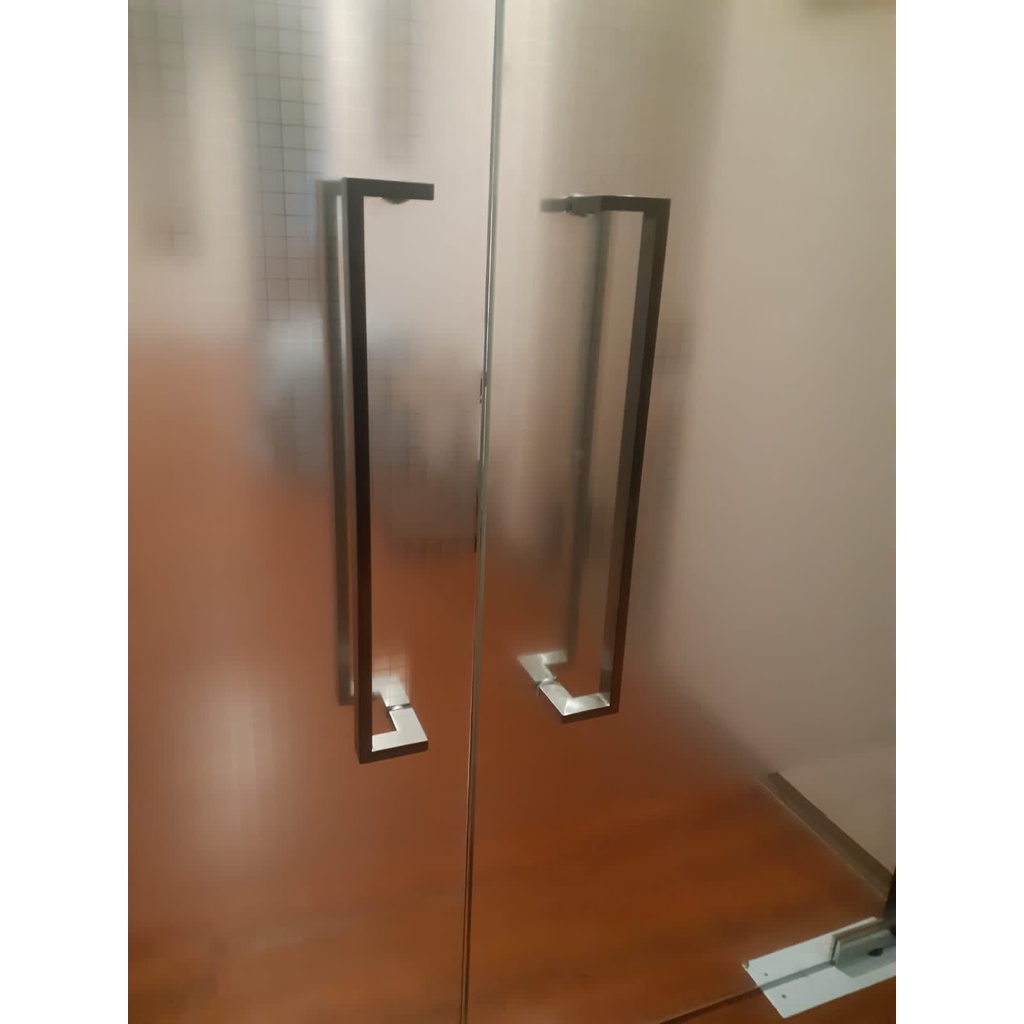 Jual Handle pintu Stainless steel AS 30 cm Siku Double Kotak Holo ...