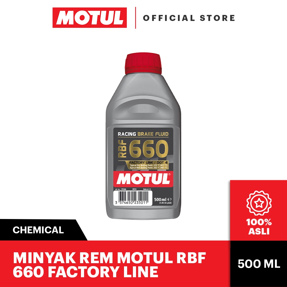Jual Minyak Rem Motul RBF 660 FACTORY LINE 0.5L | Shopee Indonesia