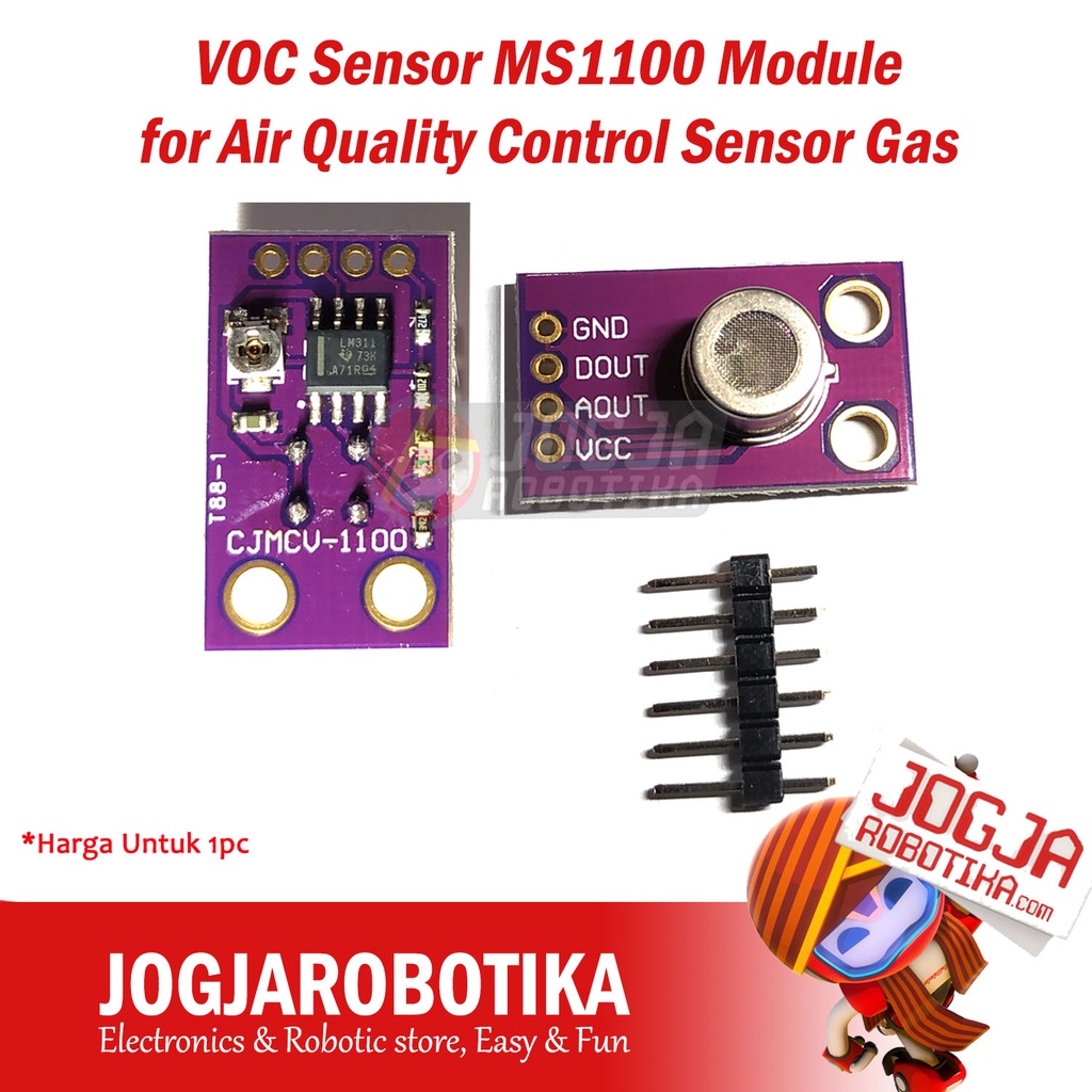Jual VOC Sensor MS1100 Module for Air Quality Control Sensor Gas ...