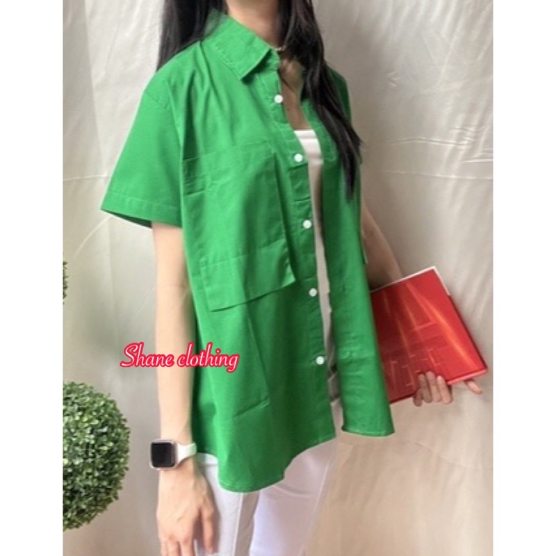 Jual SHANE CLOTHING KEMEJA POKET LENGAN PENDEK KATUN POPLIN 058 ...
