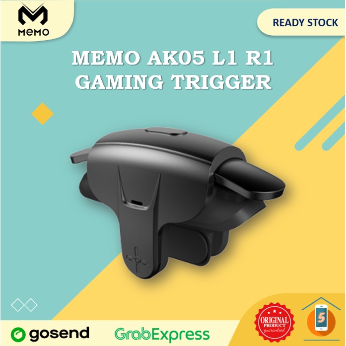 Jual MEMO AK05 AK-05 Gaming Trigger Automatic Firing Trigger L1 R1 PUBG | Shopee Indonesia
