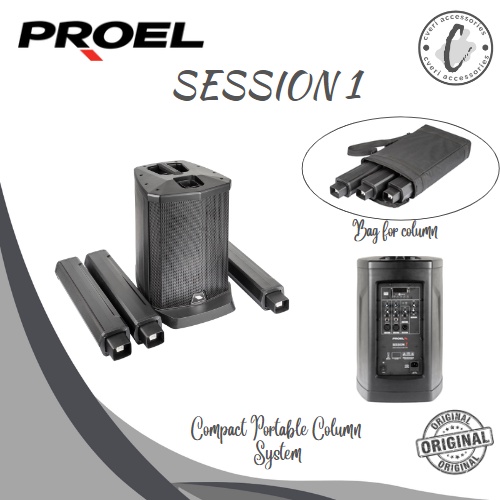Jual Proel SESSION 1 Powered Column Array System Speaker Original ...