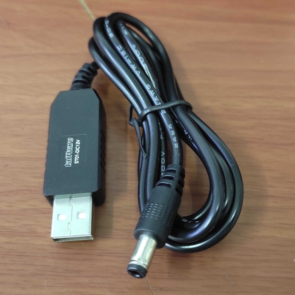 Jual USB Power Boost Step Up 5V to 12V 0.8A ST01 Taffware Modem ...