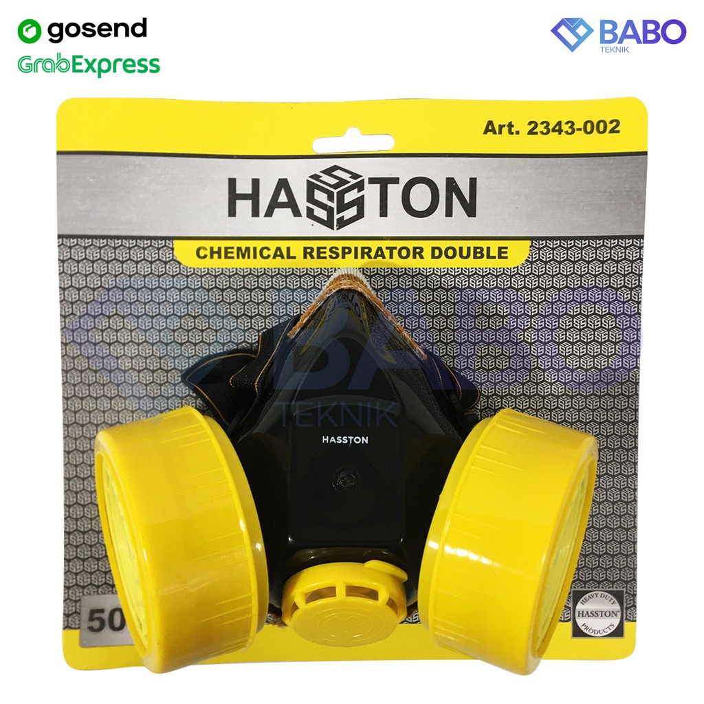 Jual HASSTON 2343-002 Masker Obat Double NP 306 Tabung Chemical ...