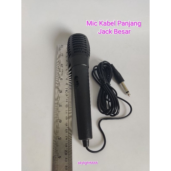 Jual Mic (Panjang) Kabel Sambung Jack Besar Returan/Rusak | Shopee ...