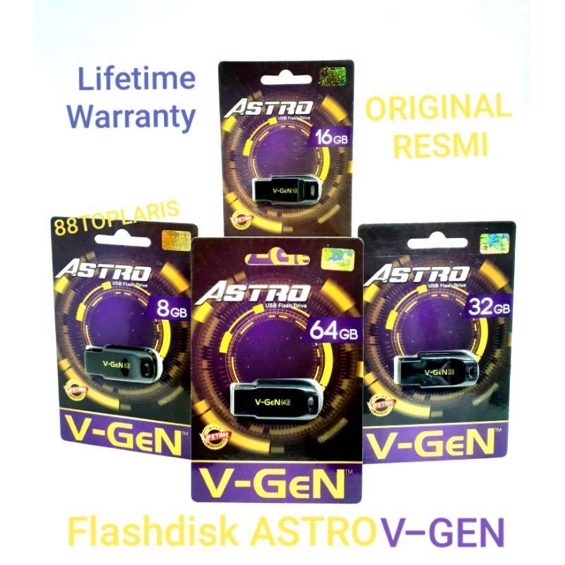 Jual Flashdisk V-Gen Astro Usb Vgen 8GB 16GB 32GB Usb Flashdisk Astro V ...