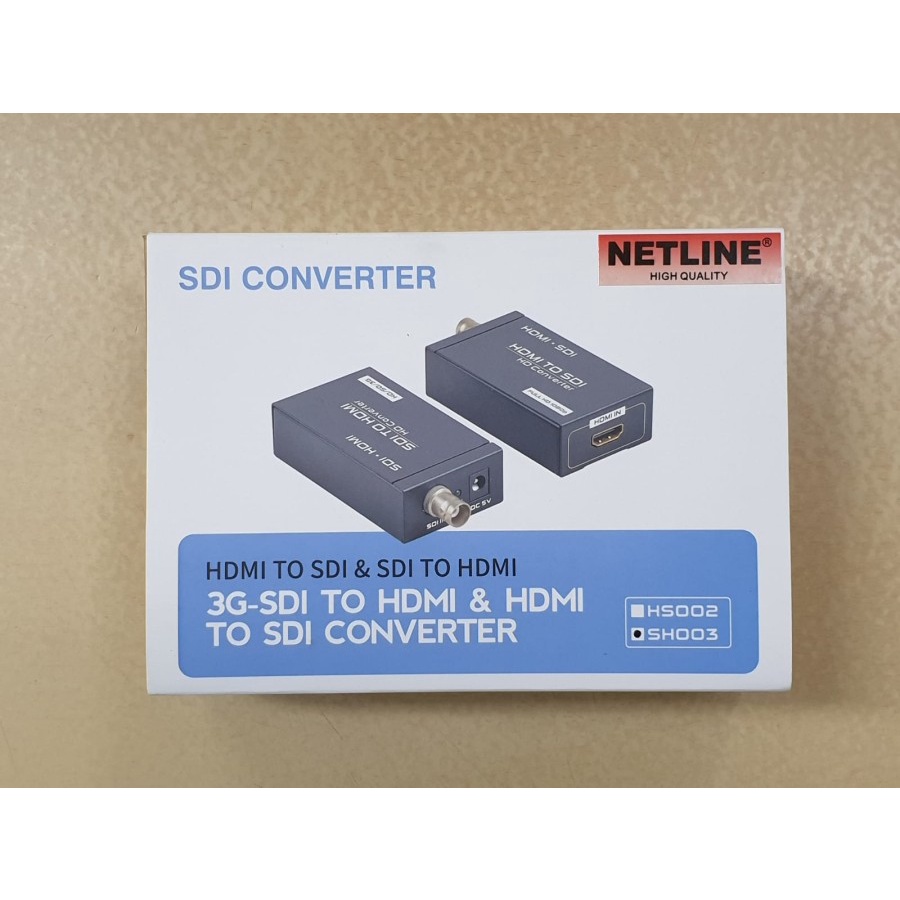 Jual Netline HDMI to SDI Converter Adapter dan SDI TO HDMI | Shopee ...