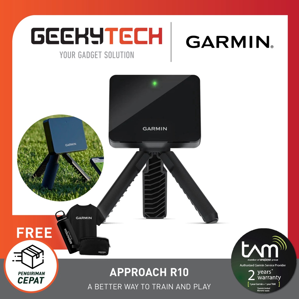 Jual Garmin Approach R10 Portable Golf Launch Monitor | Shopee Indonesia