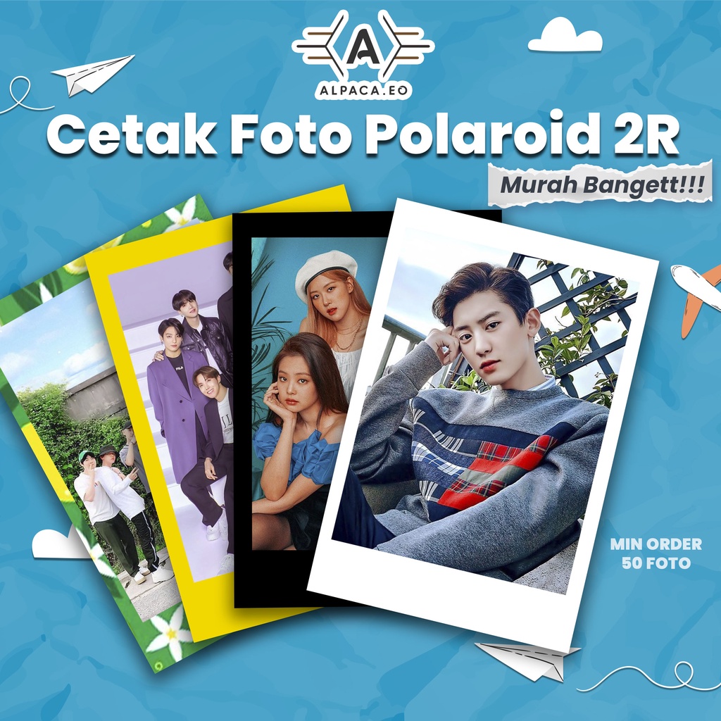 Jual [Murah - Bisa COD] CETAK FOTO POLAROID 2R 6x9CM BAHAN GLOSSY PHOTO ...