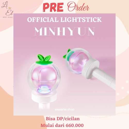Jual OFFICIAL LIGHTSTICK HWANG MIN YUN / Minhyun official ls light ...
