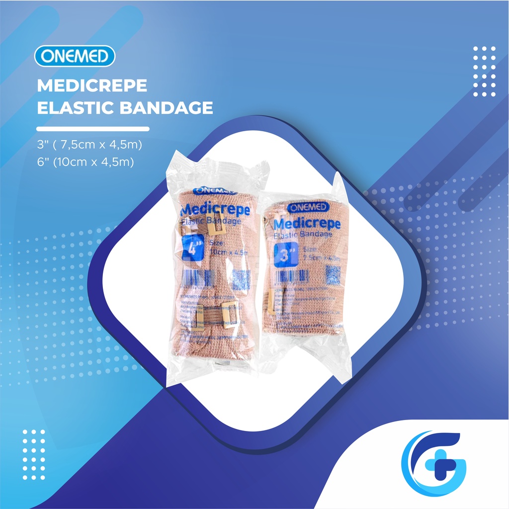Jual MEDICREPE 3/4/6 OM / ELASTIC BANDAGE / PERBAN ELASTIS ONEMED ...