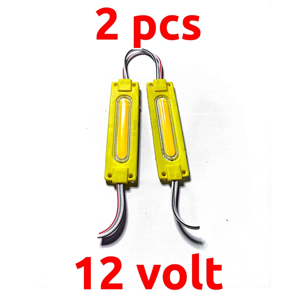 Jual 2 pcs LED strip COB plasma 12 volt Lampu kolong motor mobil ...