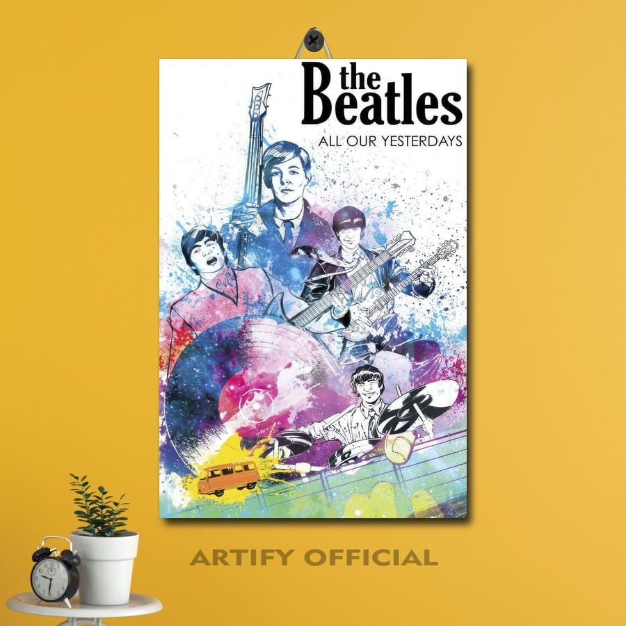 Jual 40-60 POSTER KAMAR COWOK BAND THE BEATLES ABBEY ROAD PHOTO SESSION ...