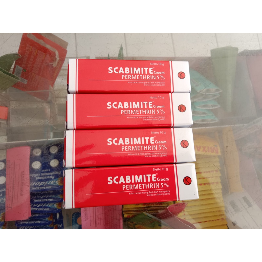 Jual Scabimite 5% Cream 10gr / tube (permethrin) | Shopee Indonesia