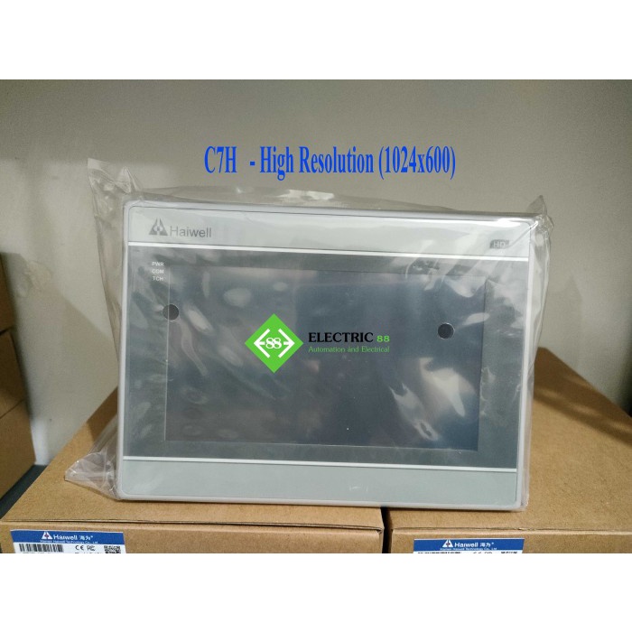 Jual Interface C7H Haiwell Iot Cloud Hmi ( Hd Resolution 1024X600 ...