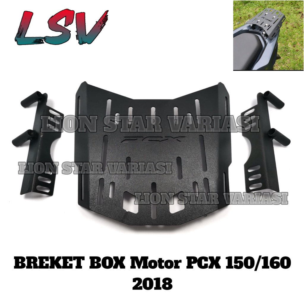 Jual BRAKET BRACKET BOX PCX 150 DAN 160 CC BREKET BOX GIVI KAPPA SHAD ...