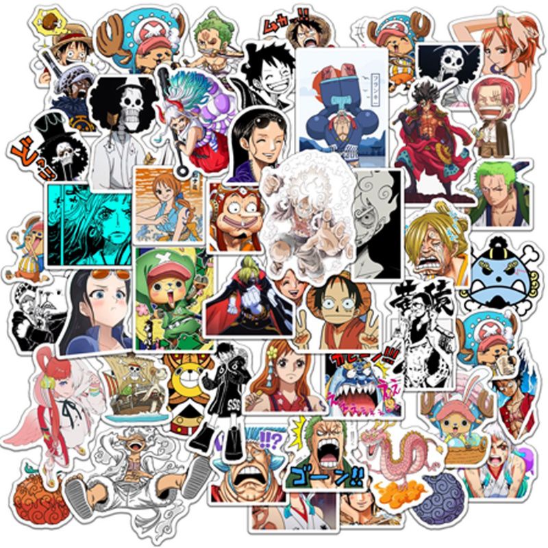 Jual 50 pcs Sticker / Stiker / Tempelan Anime One Piece B land wano ...