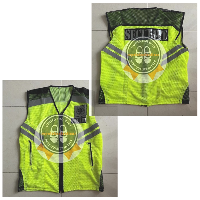 Jual SKD Rompi Security/Satpam Mesh Terbaru Bahan Jaring | Shopee Indonesia