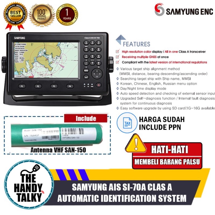 Jual SAMYUNG AIS SI-70A CLASS A AIS SI 70A 70 A TRANSCEIVER ORIGINAL ...