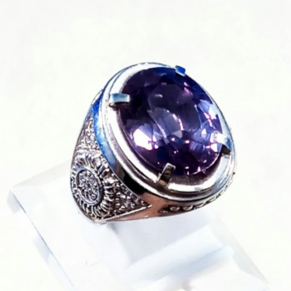 Jual Batu Cincin BATU AKIK PERMATA CUTING ALEXANDRITE CHANGE COLOUR ...