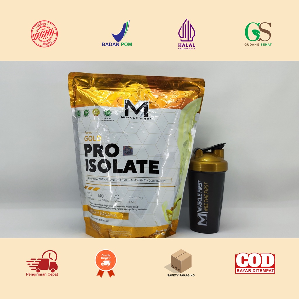 Jual Manado Muscle First Pro Isolate 5 lbs / 2,2 kg Whey Protein ...