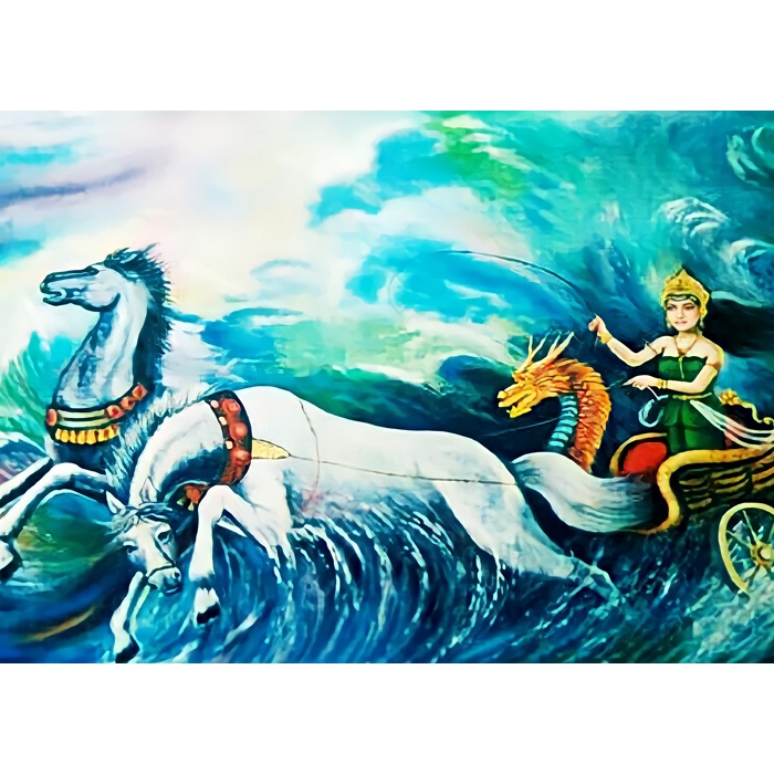 Jual LUKISAN POSTER CETAK NYI RORO KIDUL XTRA BESAR UKURAN 100X50CM ...