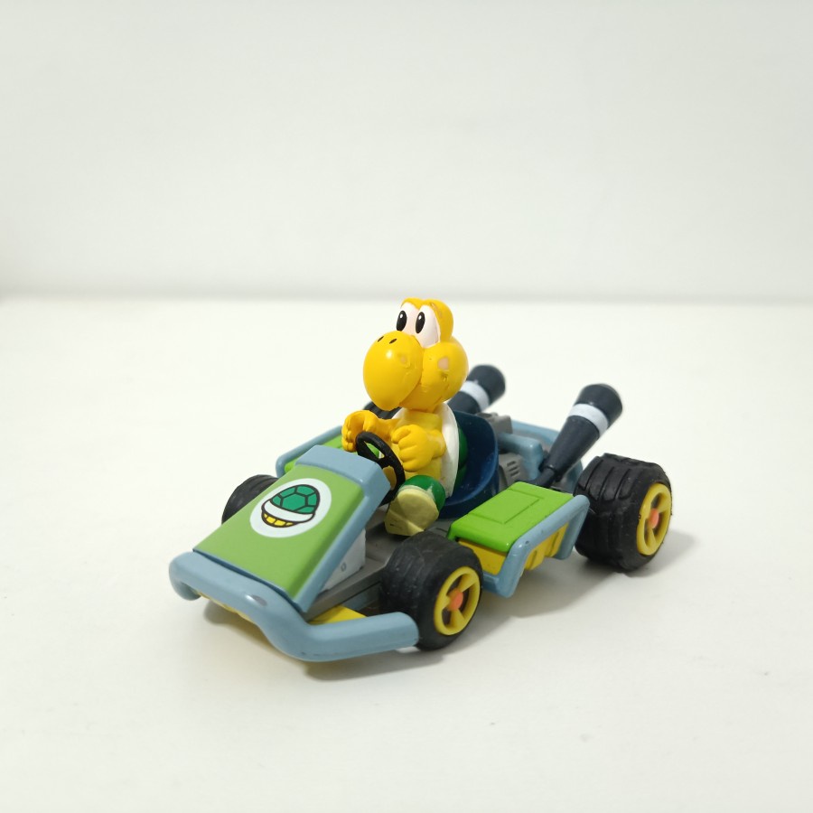 Jual Mario Kart Figure Koopa ChoroQ Figure Pull Back Koopa Racing Car ...