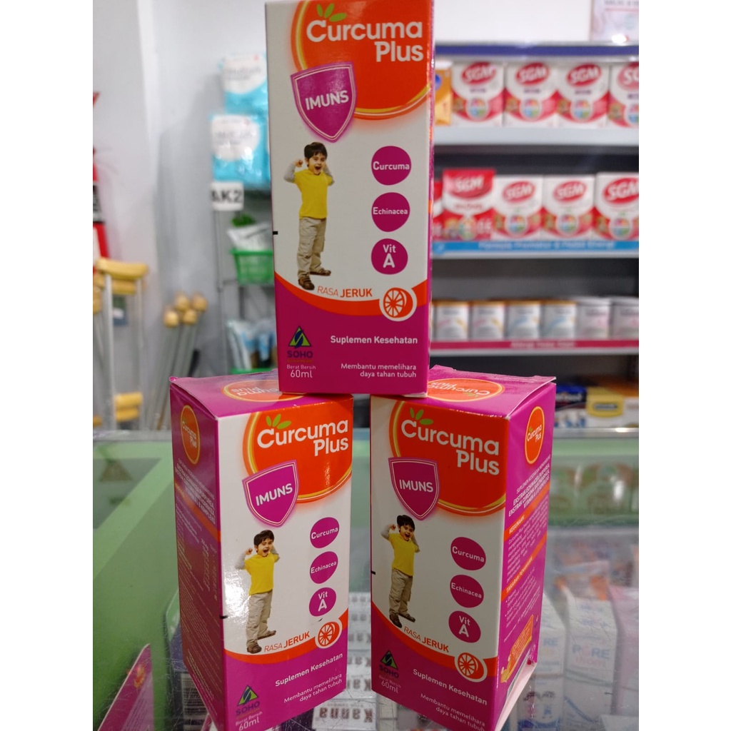 Jual Curcuma Plus Imuns Sirup 60 ml | Shopee Indonesia