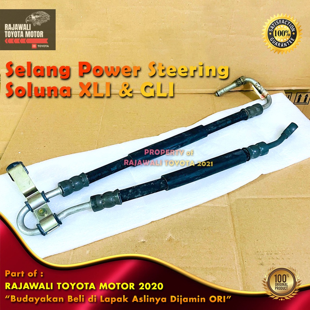Jual Selang Power Steering Soluna XLI & GLI Steer Hose New Original ...