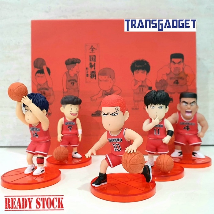 Jual Figure Dasin Model Slam Dunk - Chibi Shohoku Team - Mini Slamdunk ...