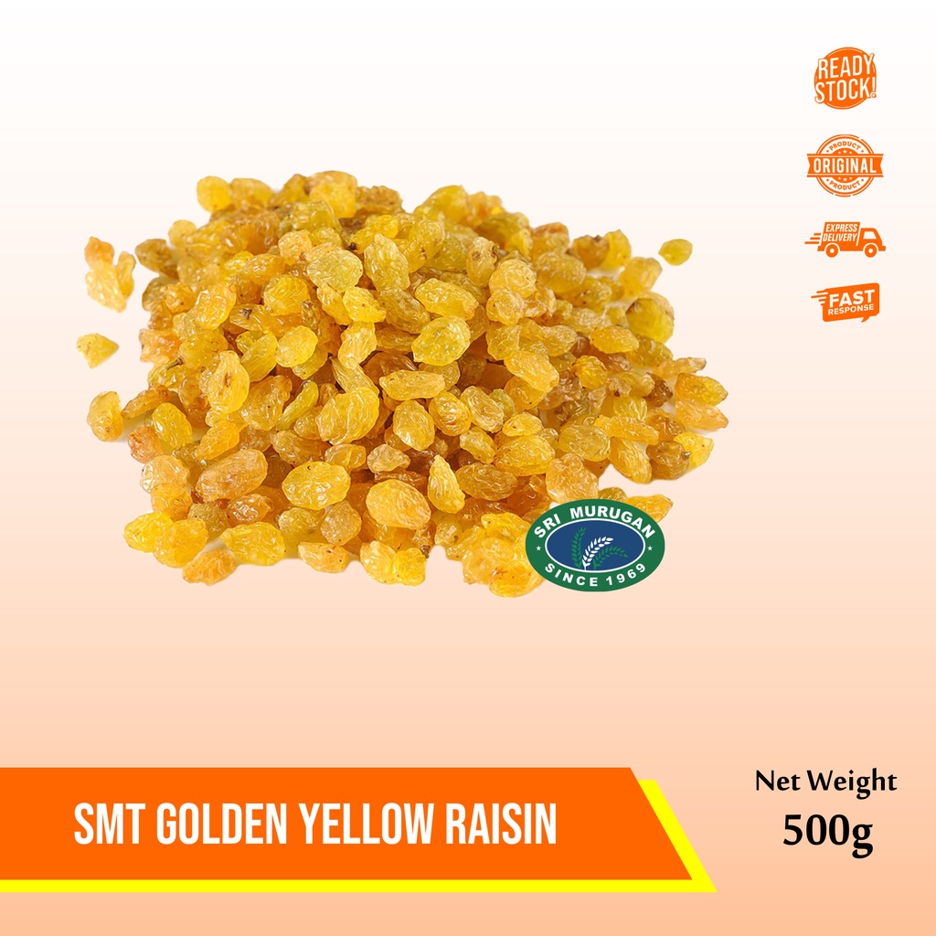 Jual SMT GOLDEN YELLOW RAISIN - 500g | Shopee Indonesia