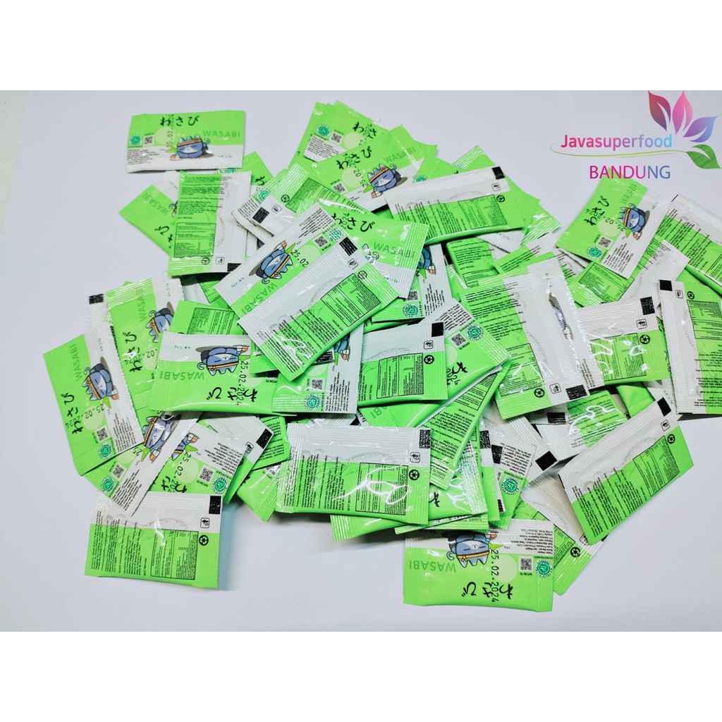 Jual WASABI SACHET 2,5g HALAL PER SACHET | Shopee Indonesia