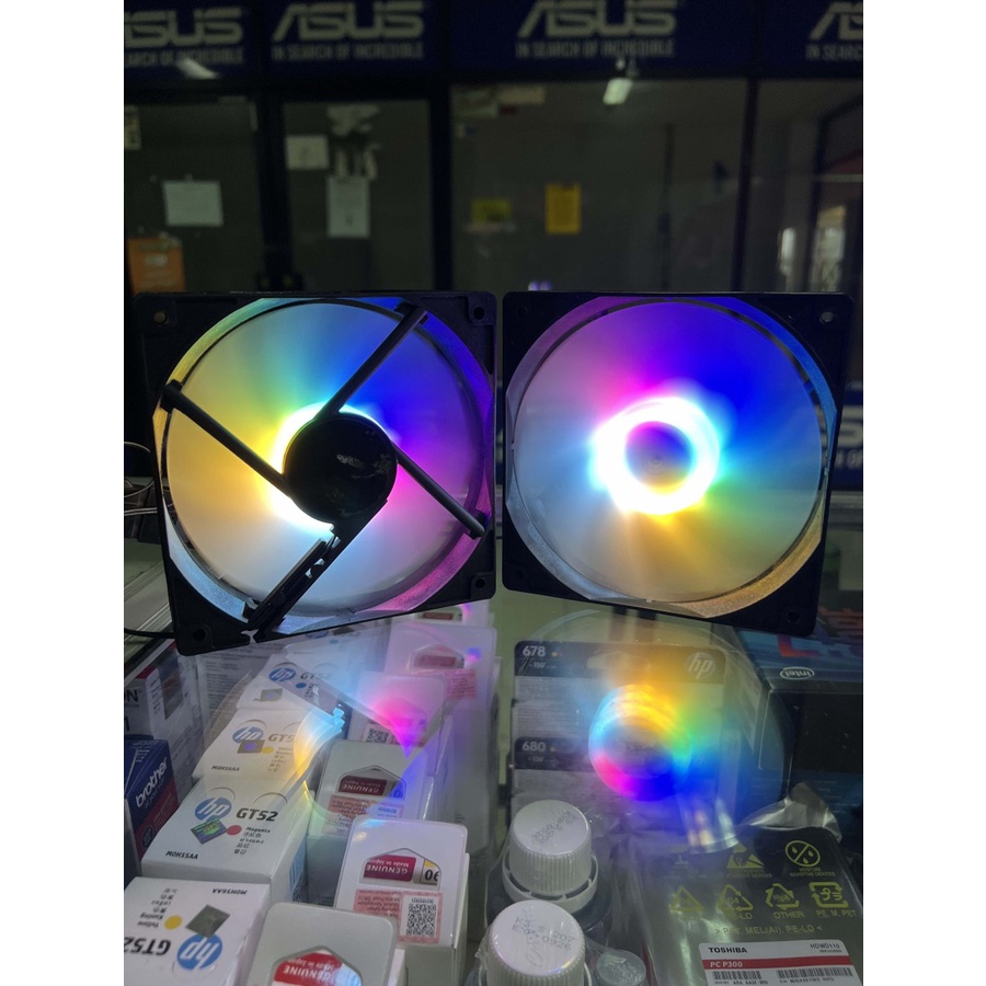 Jual Fan Casing LED PowerUp RGB Loop Lampu Tengah Lost Pack - Fan RGB ...