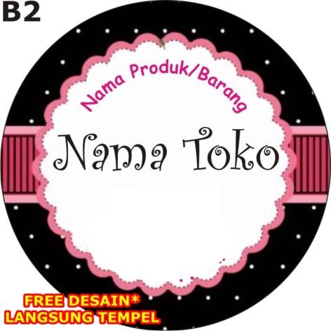 Jual STIKER BULAT ISI 26| STIKER PRODUK | STIKER KEMASAN | STIKER ...