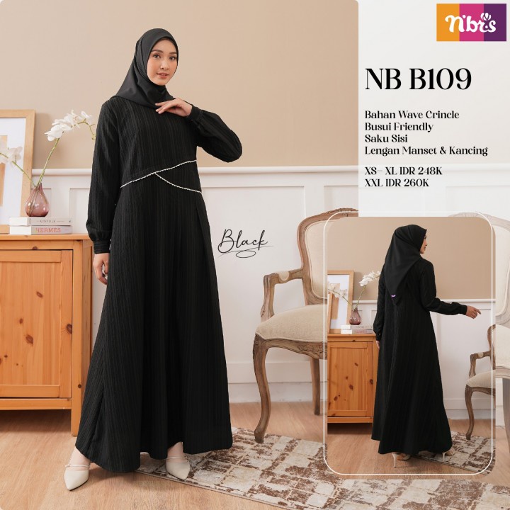 Jual NB B109 GAMIS NIBRAS TERBARU | Shopee Indonesia