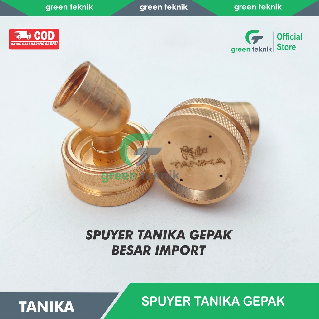 Jual Nozzle Sprayer Spuyer Kuningan Tanika Gepak Besar Ngabut | Shopee ...