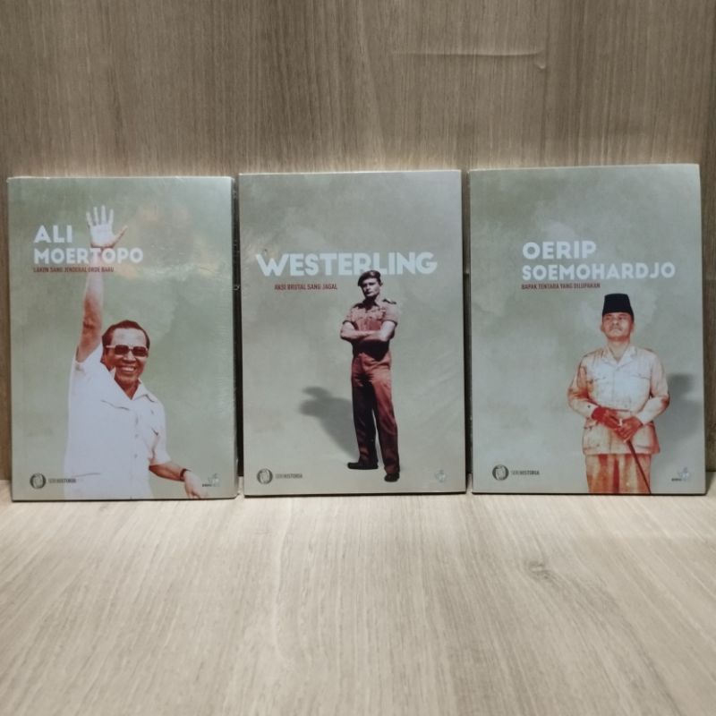 Jual Buku Seri Historia Westerling, Ali Moertopo, Oerip Soemohardjo ...