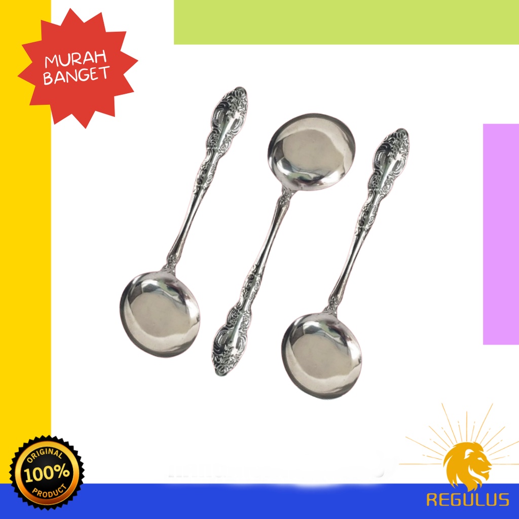 Jual Centong Sayur Sendok Kuah Sup Sendok Sayur Sop Stainless Sendok ...