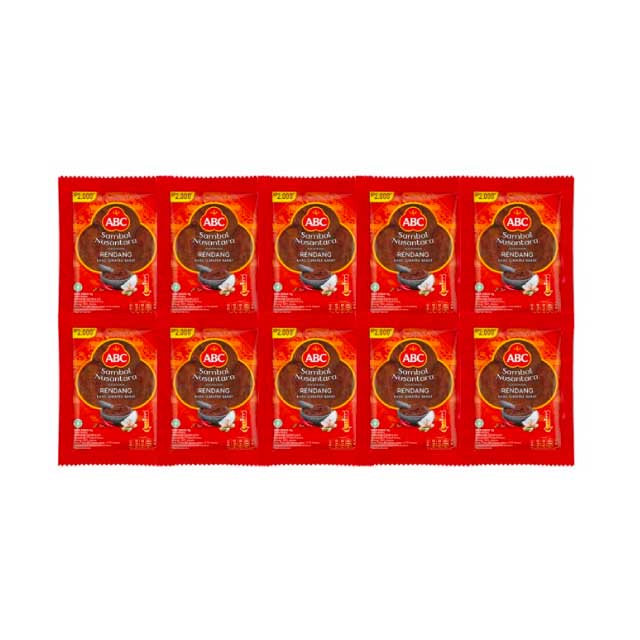 Jual ABC SAMBAL RENDANG SACHET 10x18GR | Shopee Indonesia