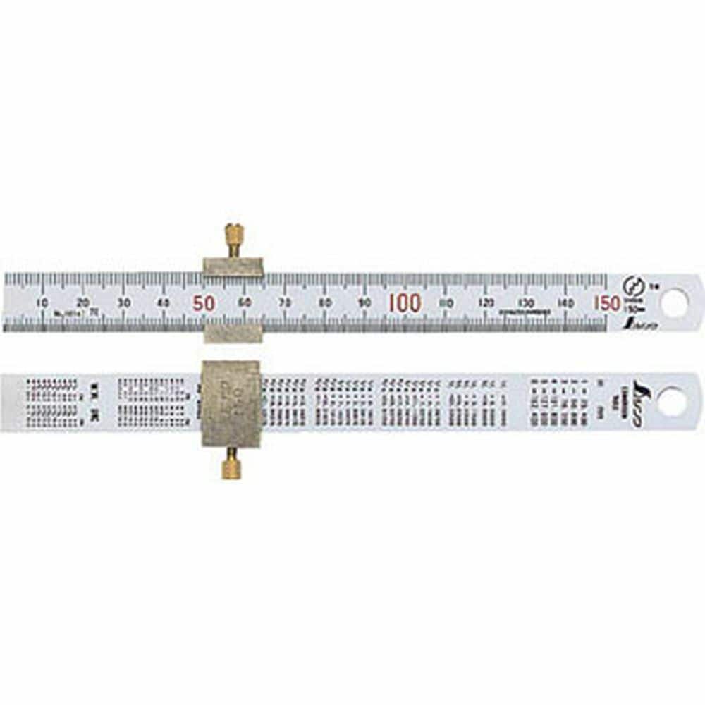 Jual SHINWA 76751 Stopper Penggaris SD 150 Ruler Scale 15cm 150mm ...