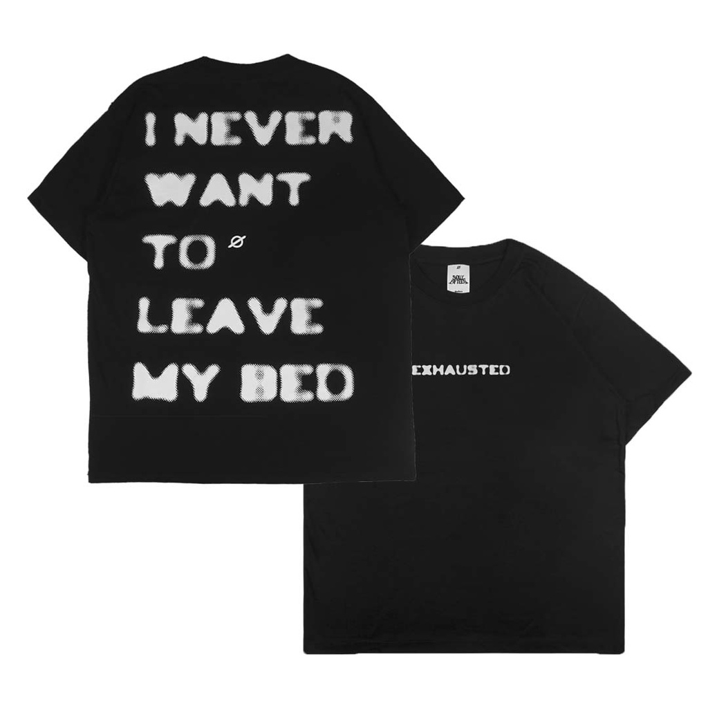 Jual Soulfifteen Tshirt Exhausted - Black Kaos Distro Pria | Shopee ...