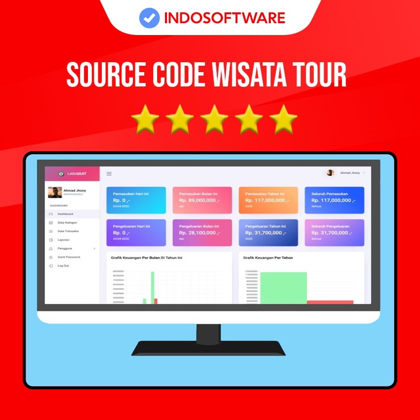 Jual SOURCE CODE MONITORING KEUANGAN ONLINE DIGITAL DENGAN FRAMEWORK LARAVEL SIAP PAKAI | Shopee ...
