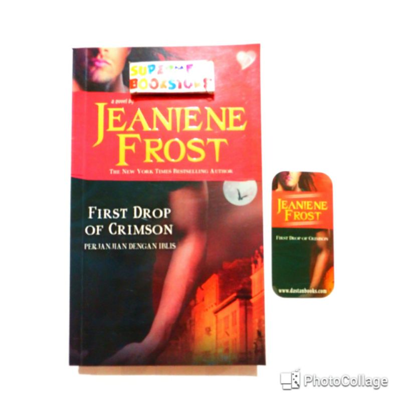 Jual First Drop of Crimson - Perjanjian dengan Iblis - Jeaniene Frost | Shopee Indonesia